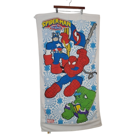 Marvel | Bath | Vintage 2022003 Marvel Spiderman And Friends Beach ...